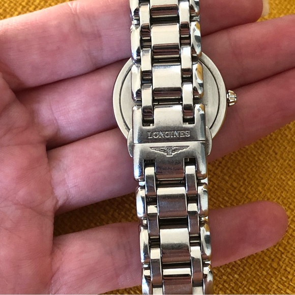 Longines | Accessories | Longines Primaluna Silver Dial Stainless Steel ...